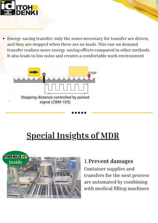 Introducing unique benefits of MDR (Motorized Driven Roller) conveyor | PDF