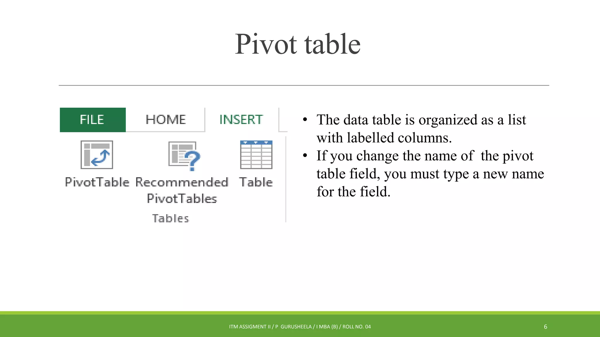Features of ms excel and ms word | PPTX
