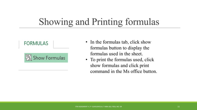 Features of ms excel and ms word | PPTX
