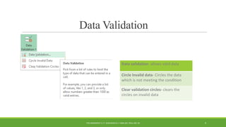 Features of ms excel and ms word | PPTX