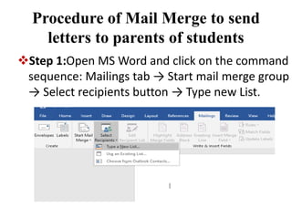 All Features of Microsoft Word Document | PPTX