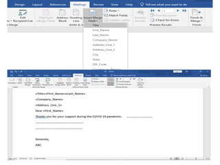 All Features of Microsoft Word Document | PPTX