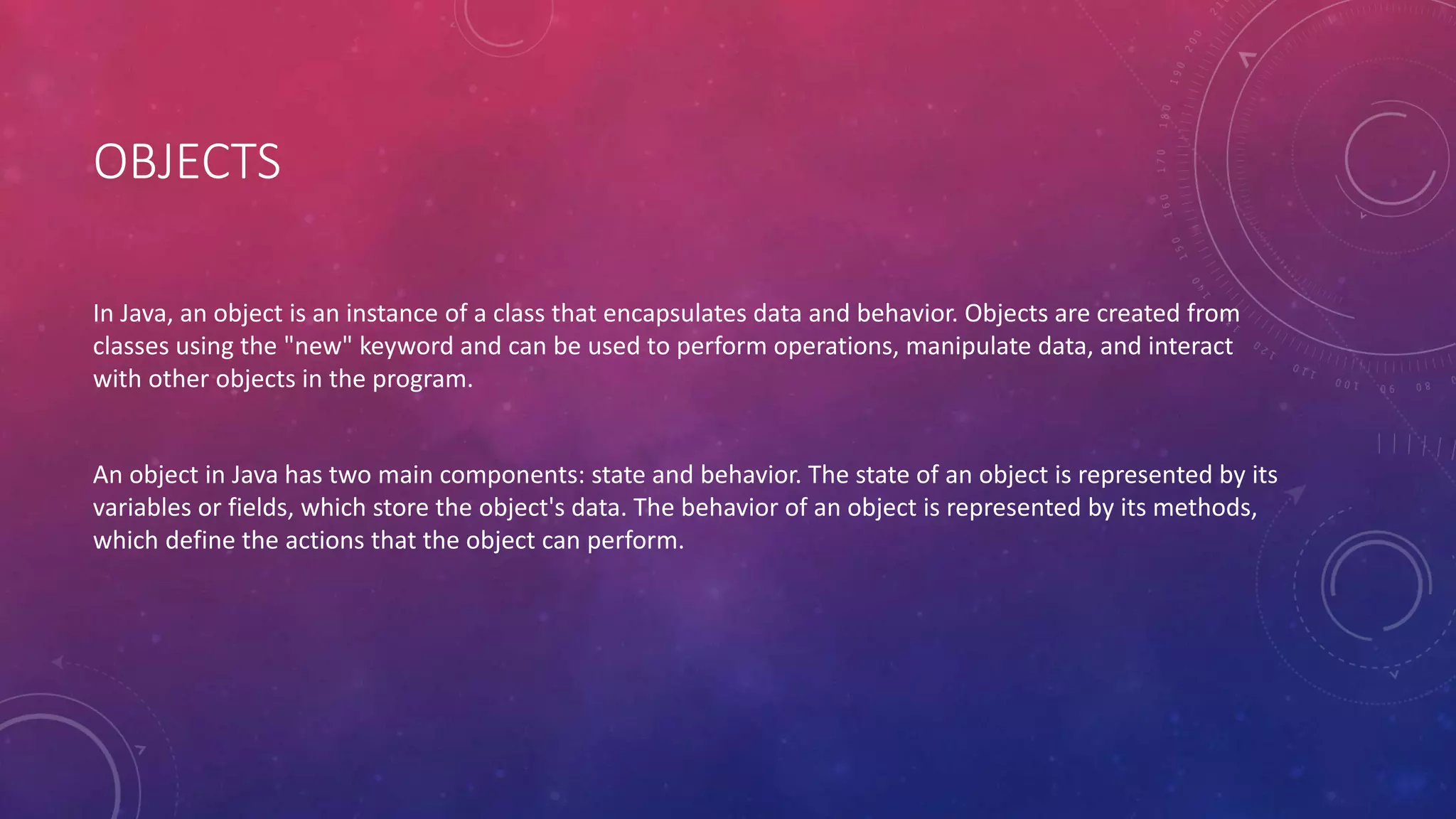 Features Of Object Oriented Programmingpptx Programming Languages Computing