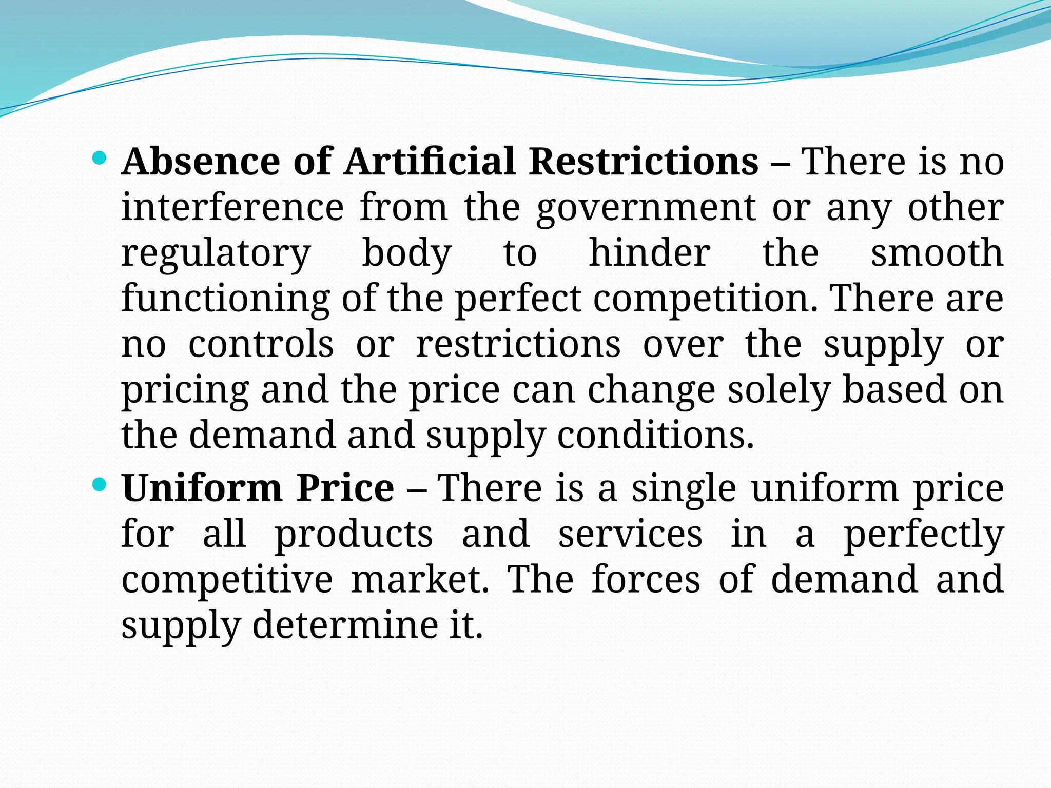 Features of Perfect Competition Market.pptx