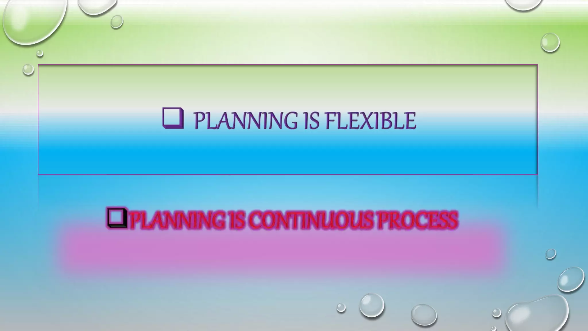 Features of planning | PPTX