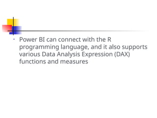 FEATURES OF POWER BI FOR FUTURE BUSINESS | PPT | Databases | Computer ...