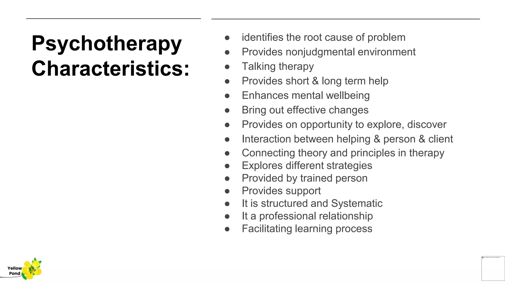 Features of psychotherapy | PPTX