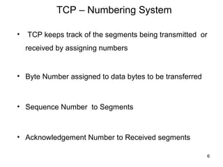 Features of tcp (part 2) .68 | Computer Networking | Computing
