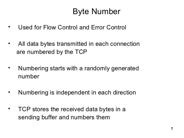 Features of tcp (part 2) .68