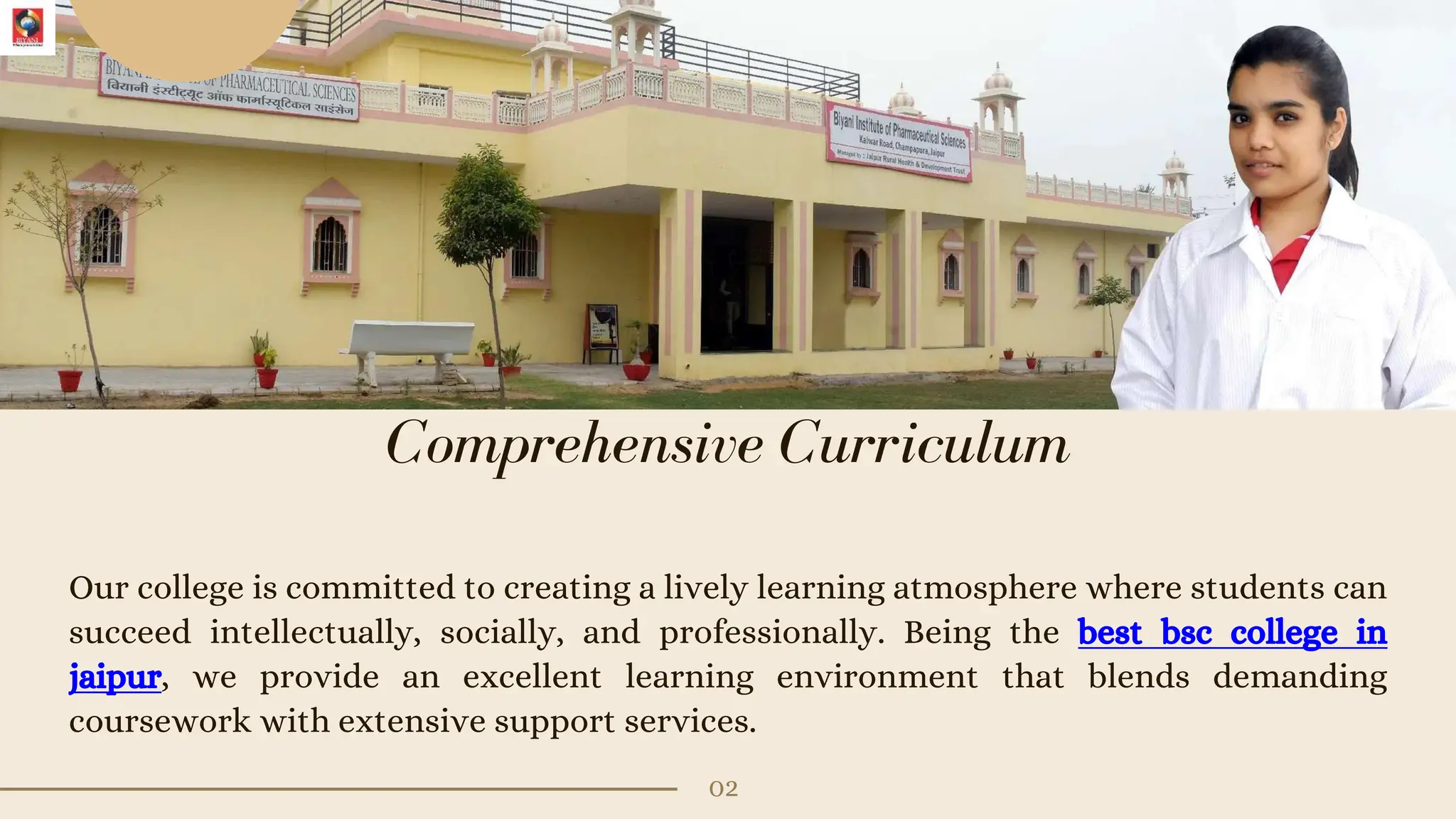 Features of the Best Bsc College In Jaipur | PPT
