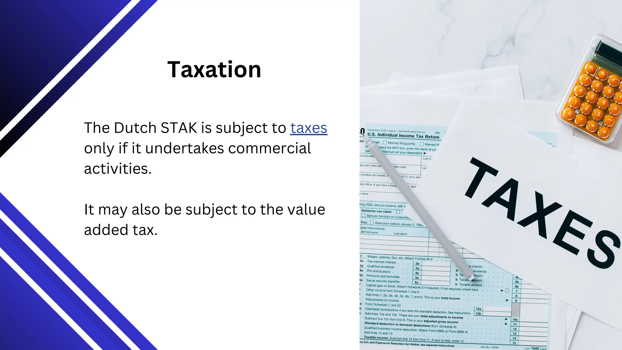 Important Features of the Dutch STAK Structure | PPT