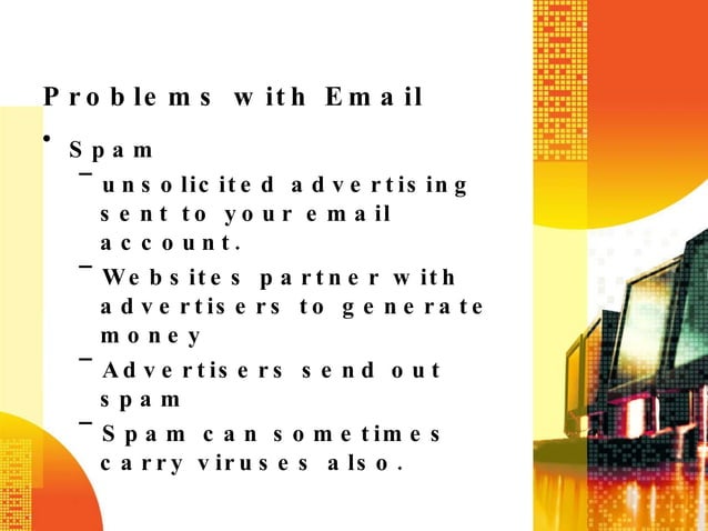 Features Of The Internet | PPT | Email | Internet