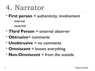 Features of the novel | PPT