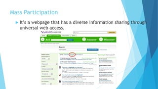 Features of the web | PPTX