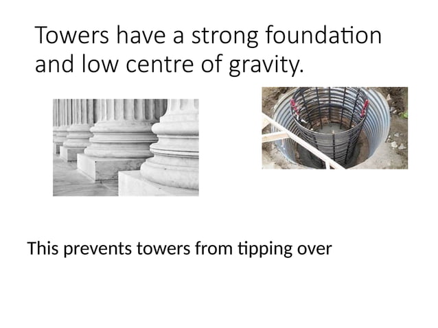 Features of tower structures for SEN class | PPT