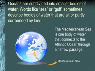 Features of water | PPT