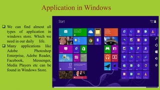 Features of windows | PPTX