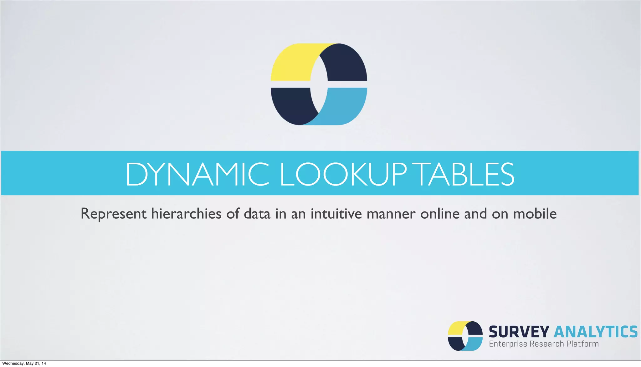 Feature Spotlight: Dynamic Lookup Tables | PPT