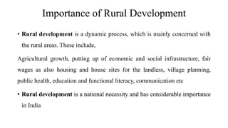 Features & realities of rural communication | PPT