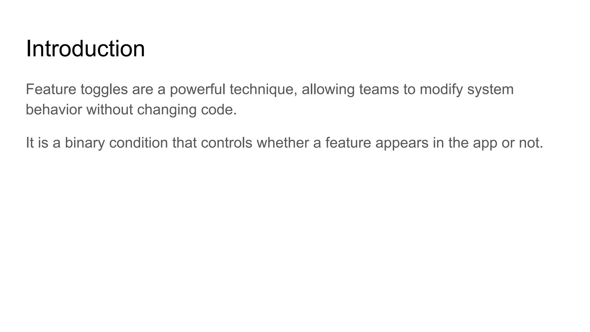 [@NaukriEngineering] Feature Toggles | PPT