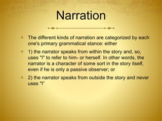 Feature story and narration vox pops | PPTX