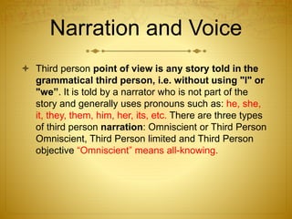 Feature story and narration vox pops | PPTX