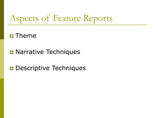 Feature storytelling | PPT