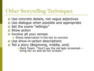 Feature storytelling | PDF
