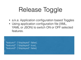 Feature Toggle | PDF