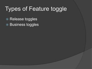 Feature toggles | PPTX