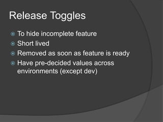 Feature toggles | PPTX