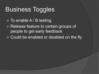 Feature toggles | PPTX