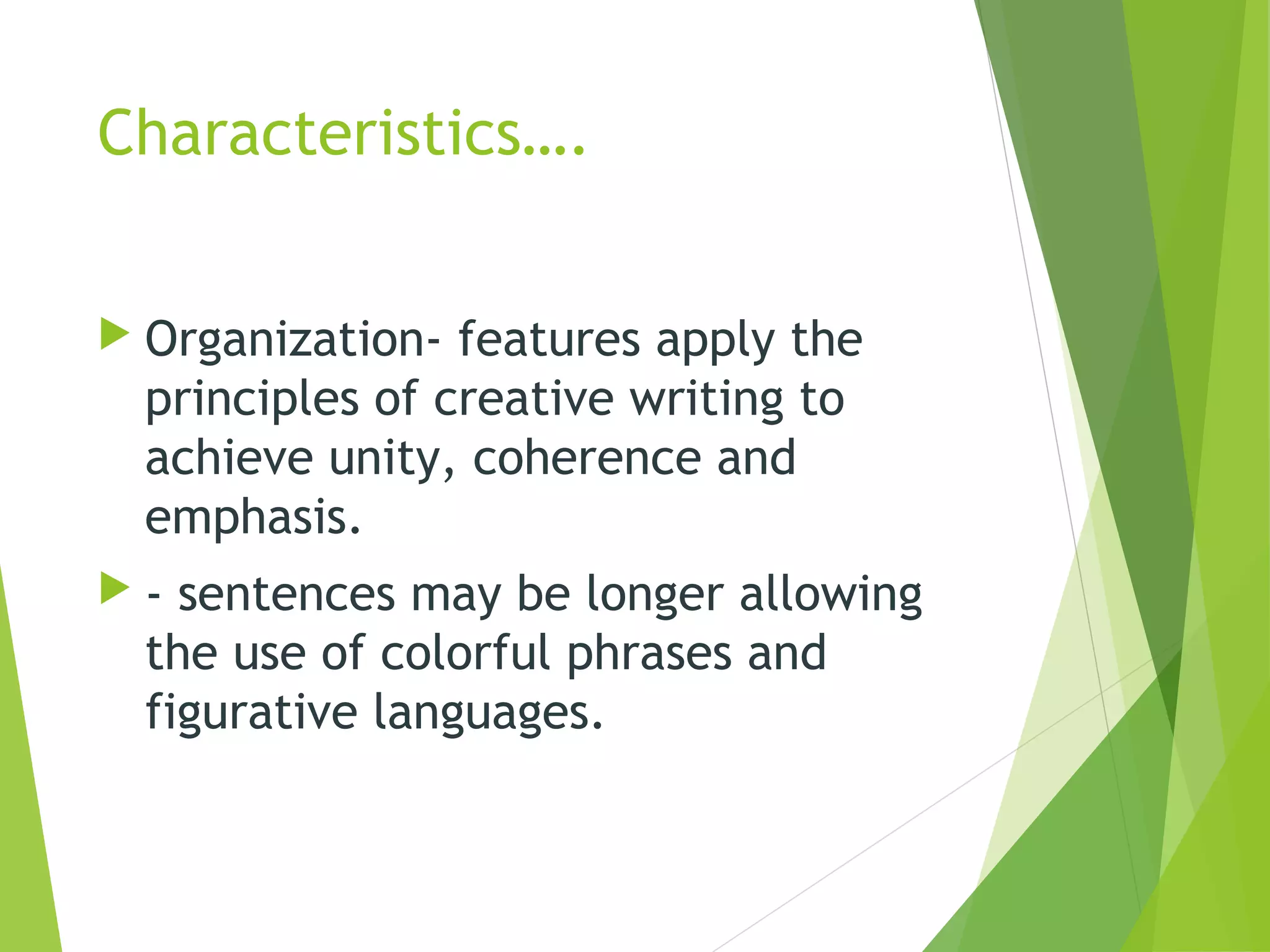 Feature writing | PPT