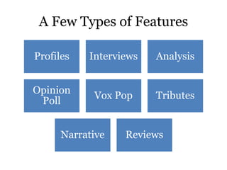 Writing Feature Articles | PPTX
