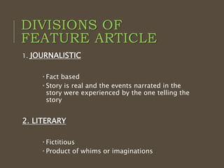 FEATURE WRITING.pptx