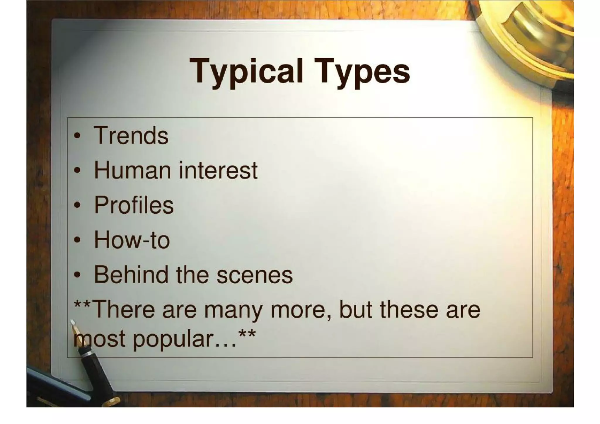 Feature Writing | PDF