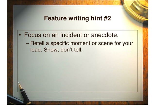Feature Writing | PDF