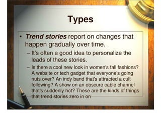 Feature Writing | PPT