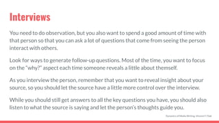Feature Writing | PDF