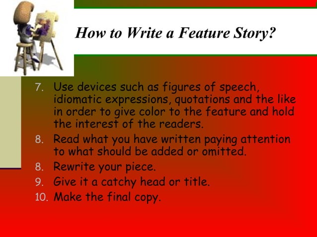 Feature Writing | PPT