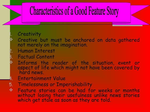 Feature Writing | PPT