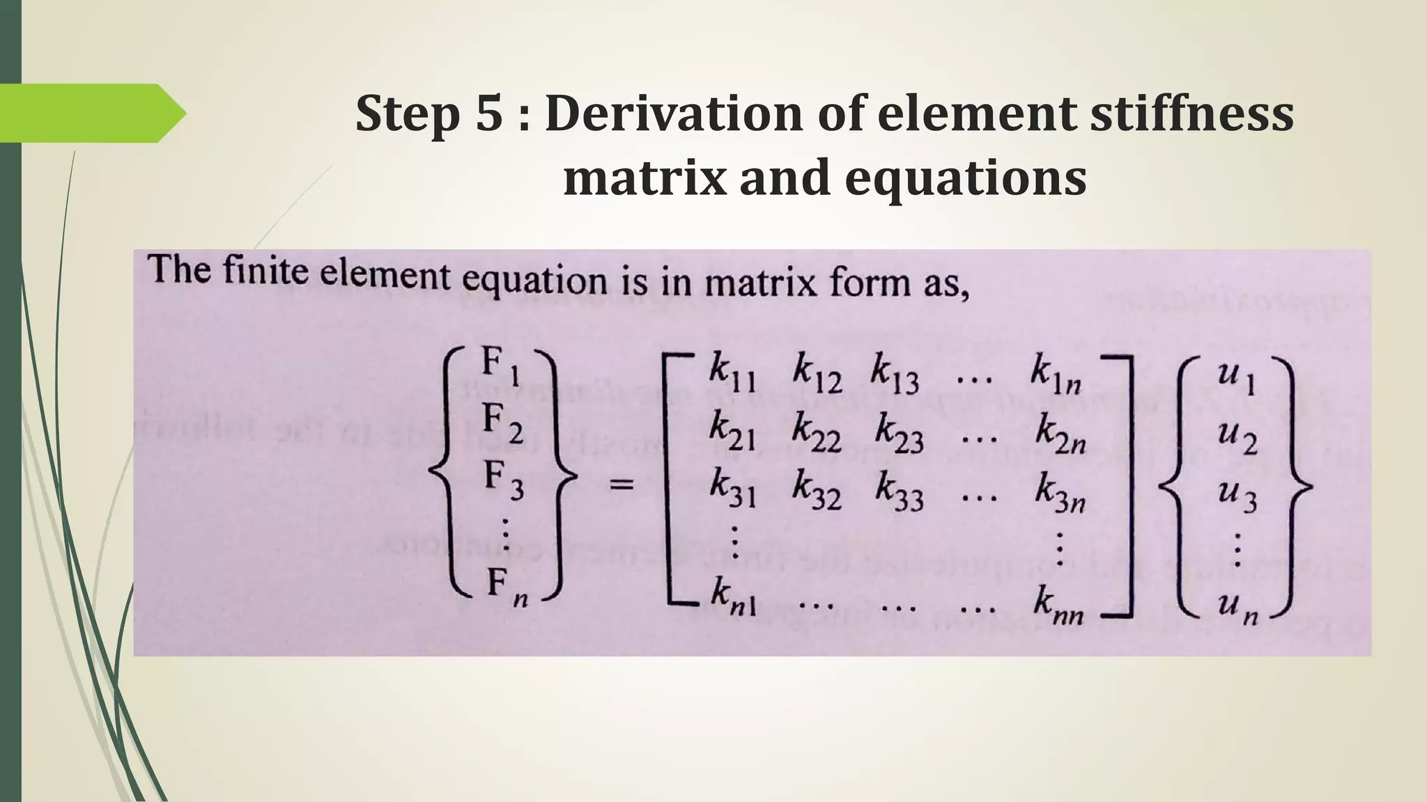 Introduction of Finite Element Analysis | PPTX