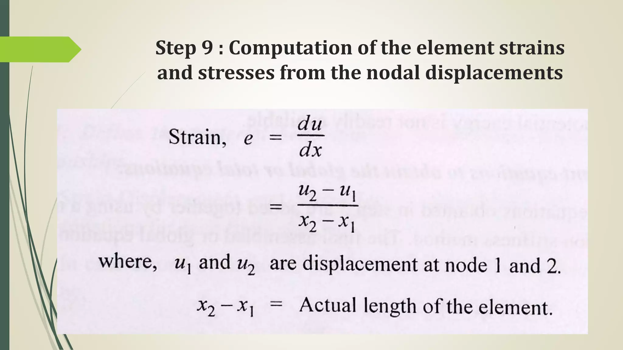 Introduction of Finite Element Analysis | PPTX