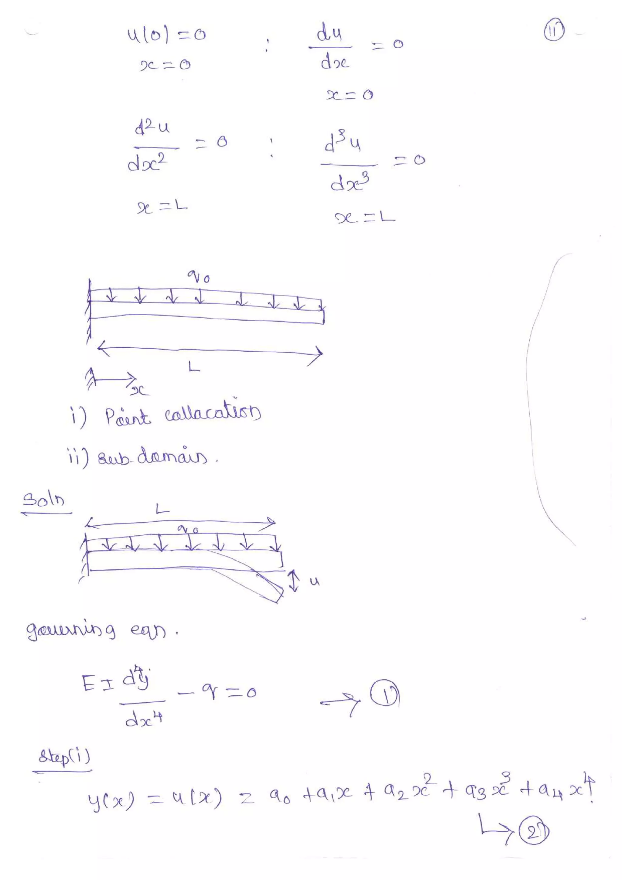 Finite Element Analysis - Unit 1 | PDF