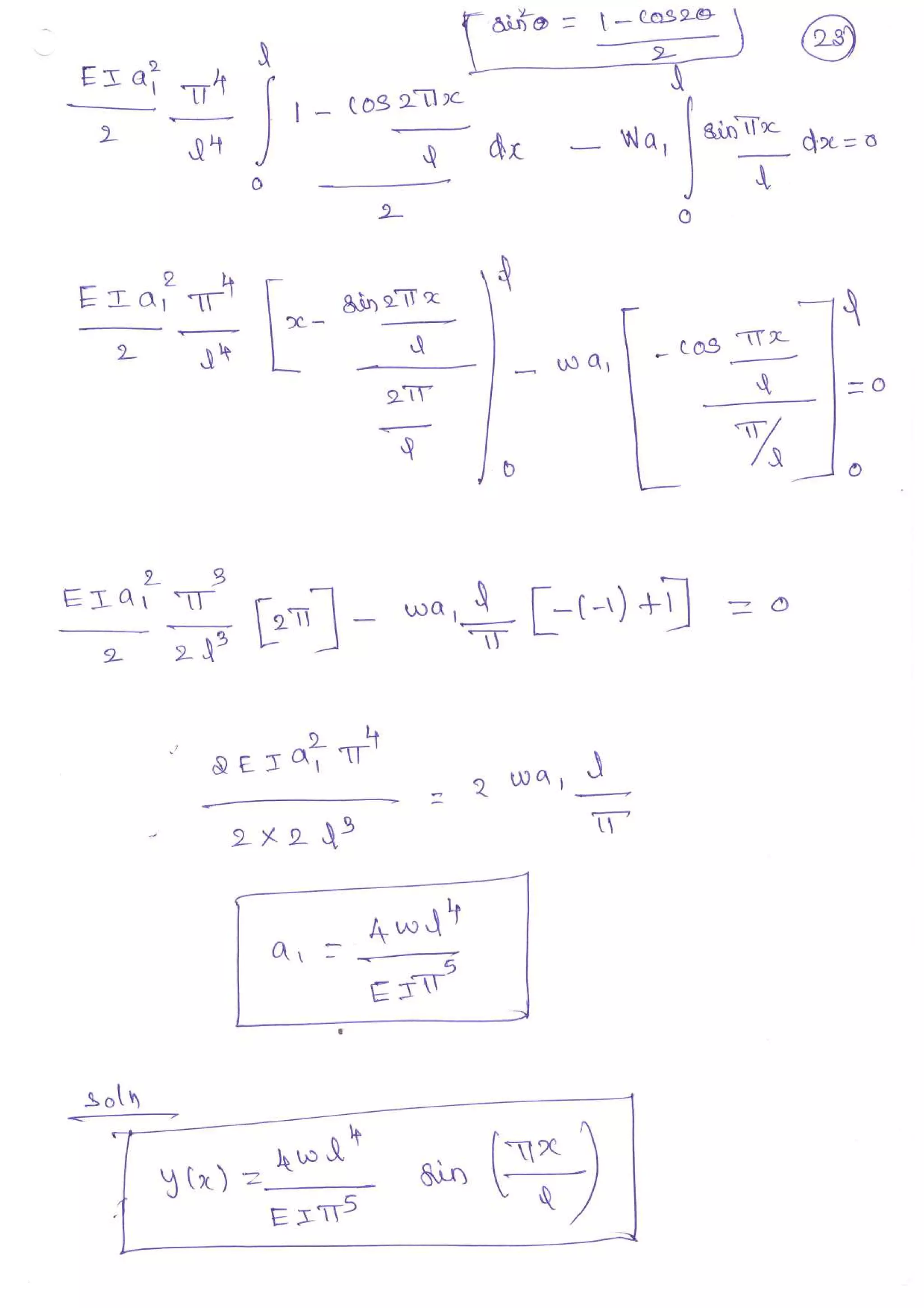 Finite Element Analysis - Unit 1 | PDF