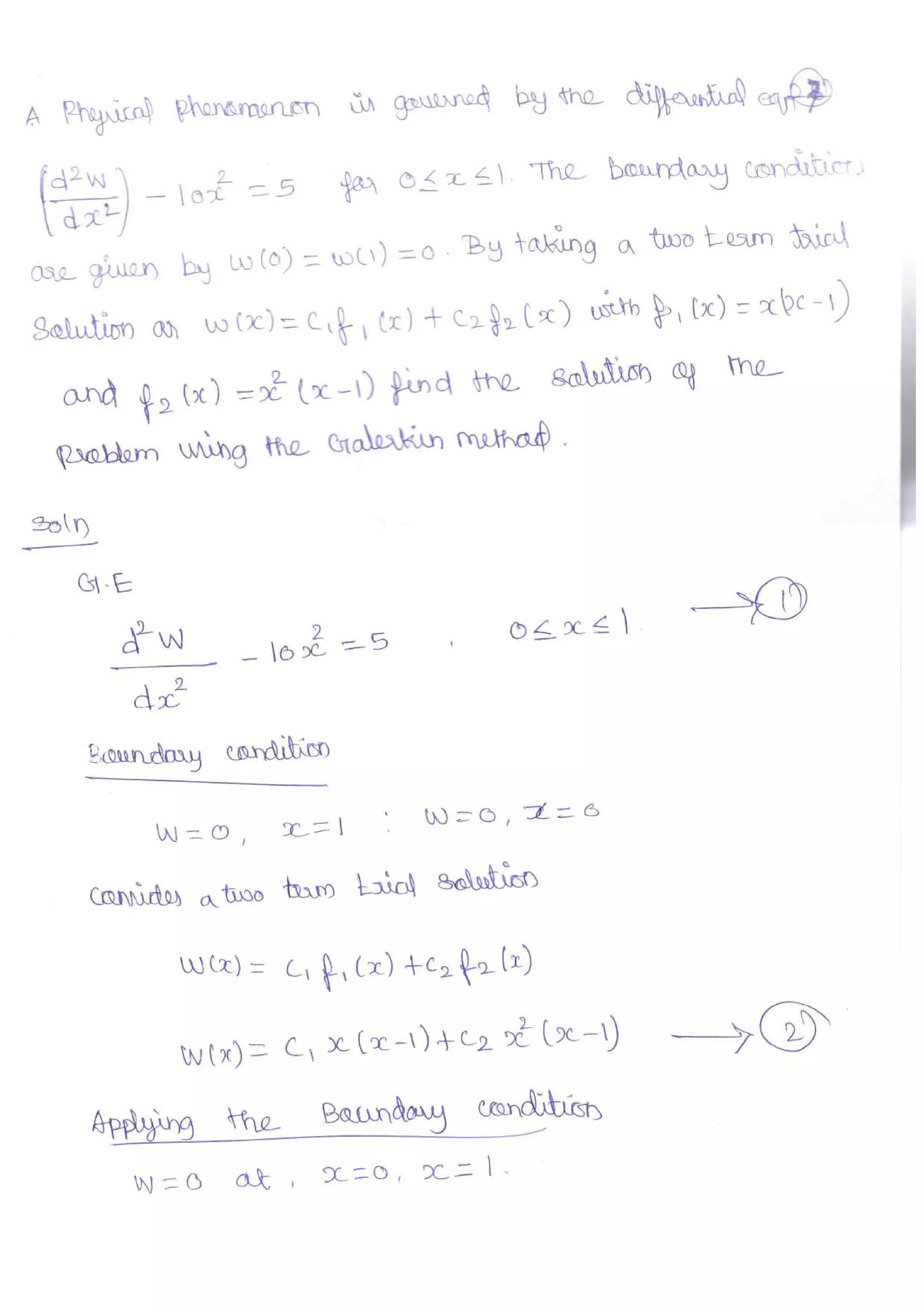 Finite Element Analysis Unit 1 Pdf