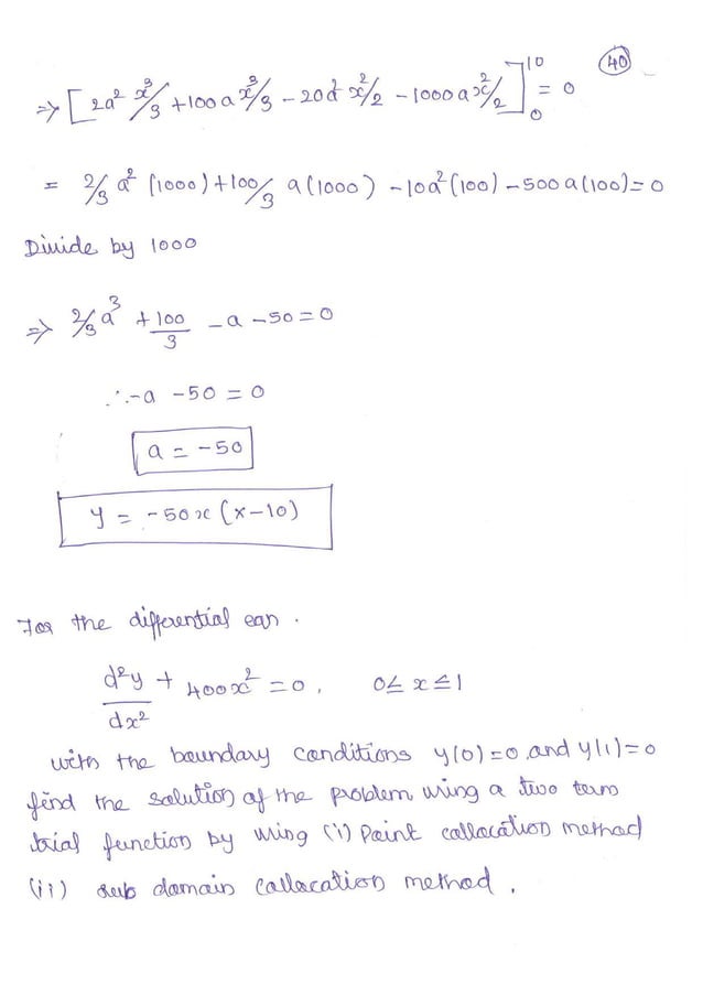Finite Element Analysis - Unit 1 | PDF