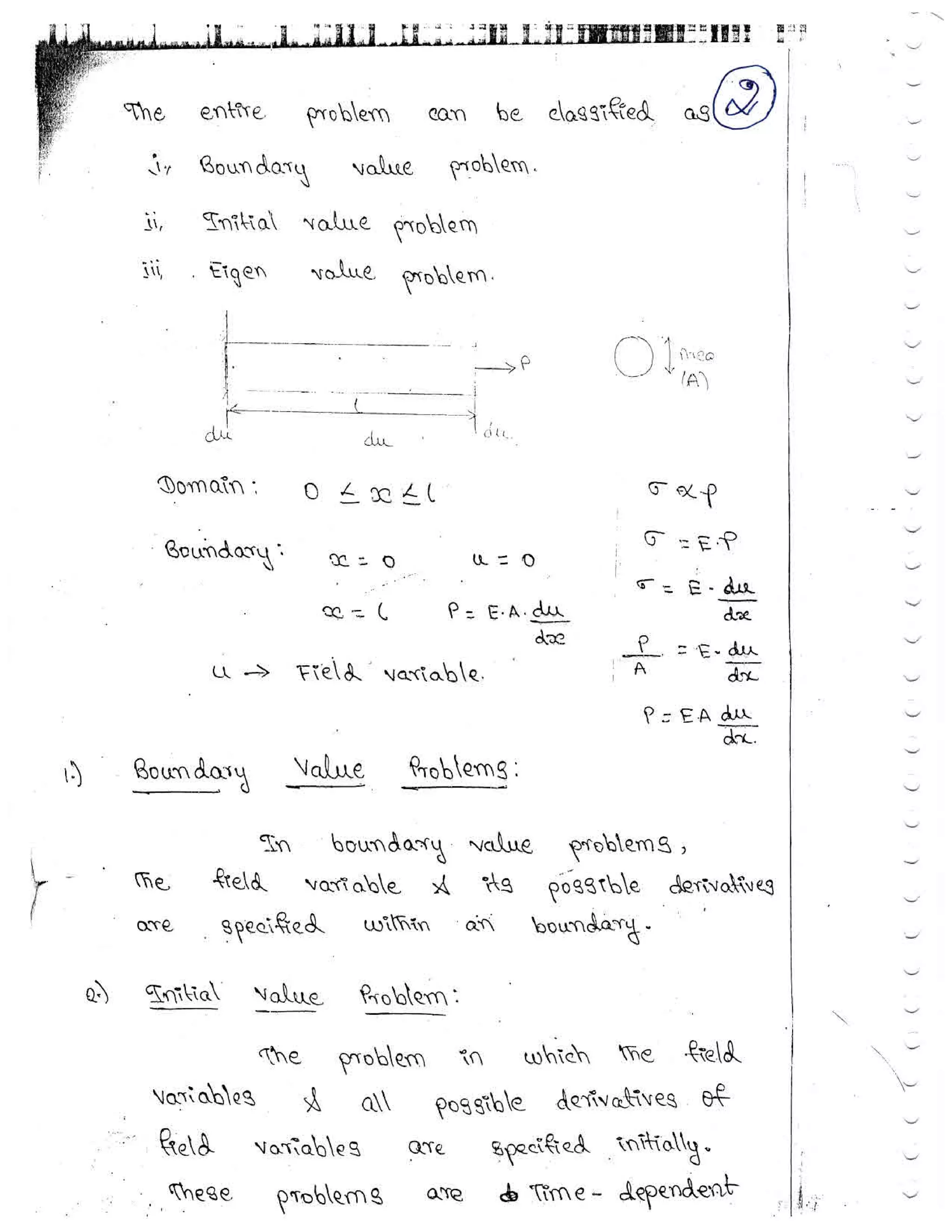 ME6603 - FINITE ELEMENT ANALYSIS UNIT - I NOTES AND QUESTION BANK | PDF