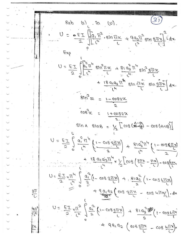 ME6603 - FINITE ELEMENT ANALYSIS UNIT - I NOTES AND QUESTION BANK | PDF