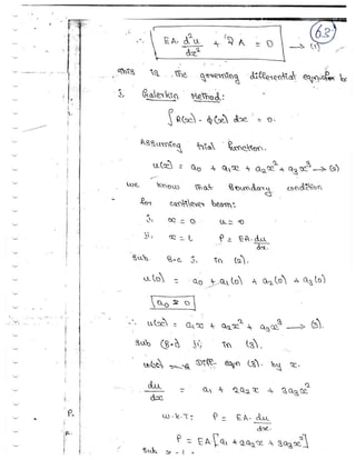 ME6603 - FINITE ELEMENT ANALYSIS UNIT - I NOTES AND QUESTION BANK | PDF